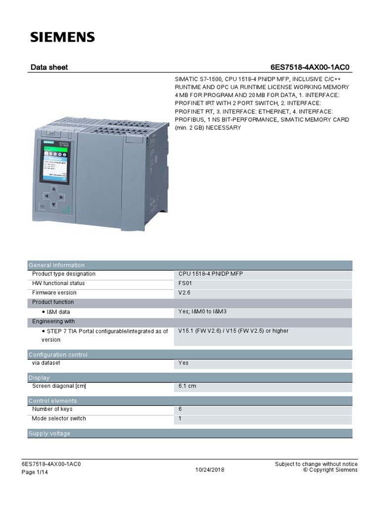 s71500 System Manual en-US en-US | PDF | Computer Architecture | Data Transmission