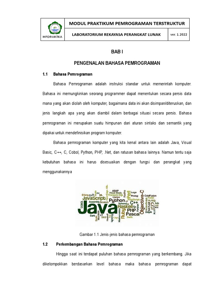 Modul Progstur Python | PDF | Komputer