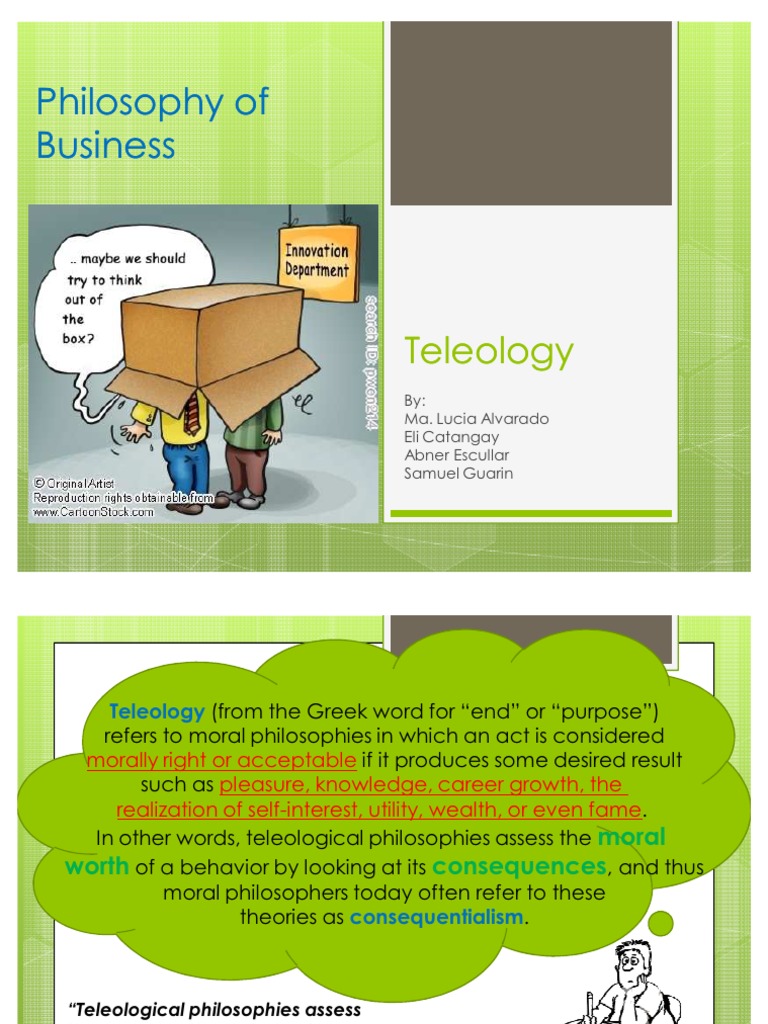 Understanding Teleological Ethics | PDF | Career & Growth