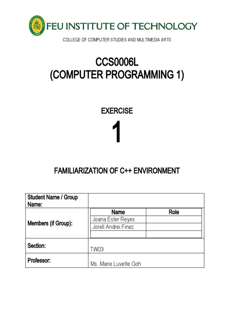 M1 Formative | PDF | C++ | Computing