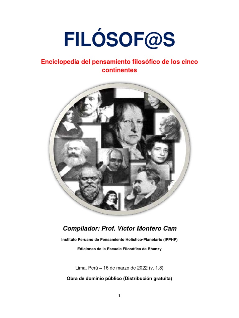 Enciclopedia del Pensamiento Filosófico | PDF