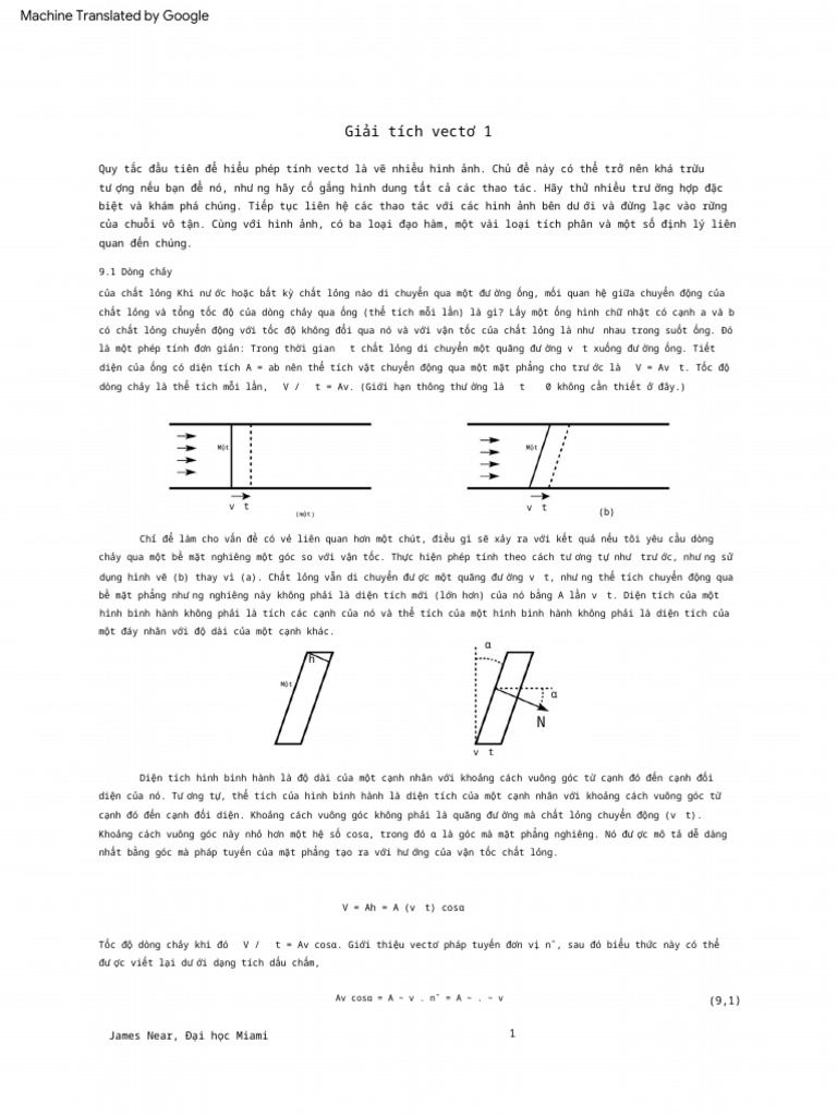 Vector Calculus 1 | PDF