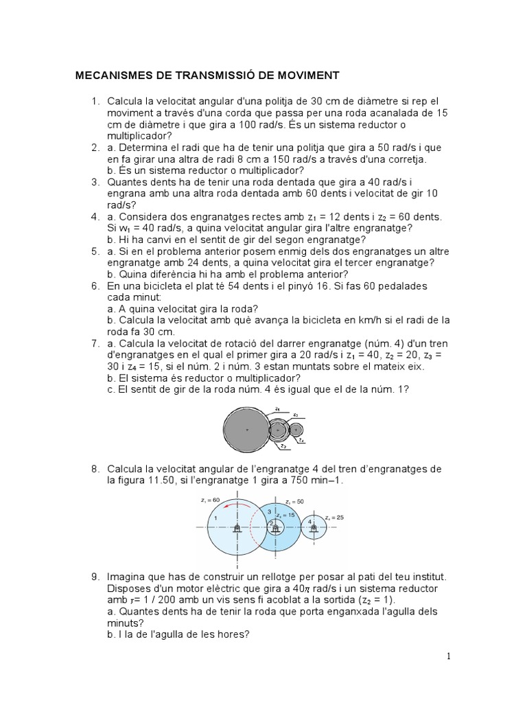 Mecanismes de Transmissió | PDF