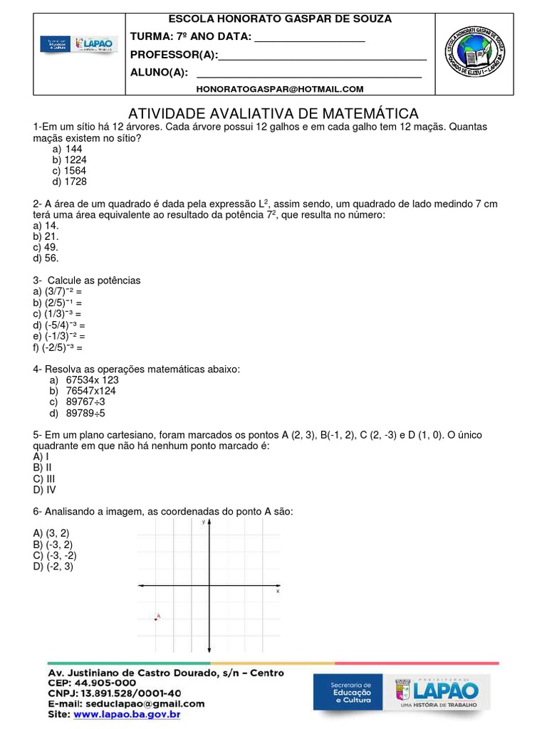 MATEMÁTICA | PDF