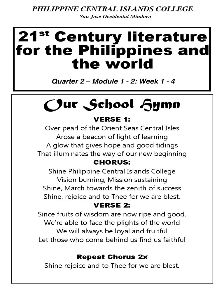 21ST Century - Week 1 4 | PDF