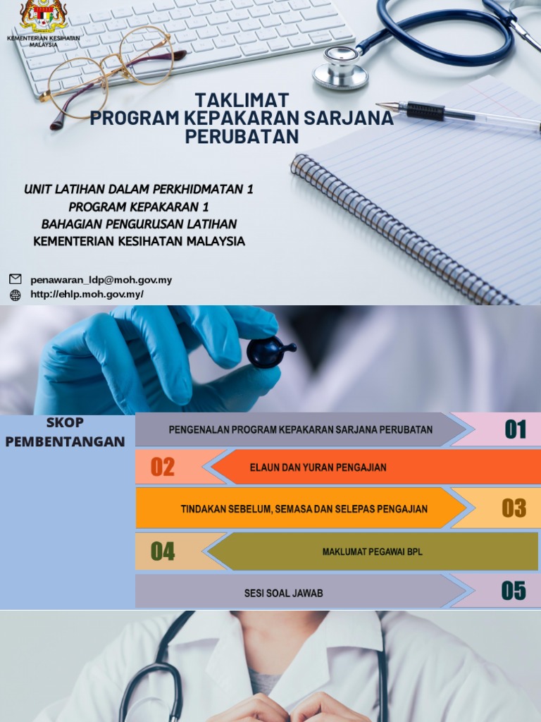 Taklimat Program Kepakaran Sarjana Perubatan HLP | PDF