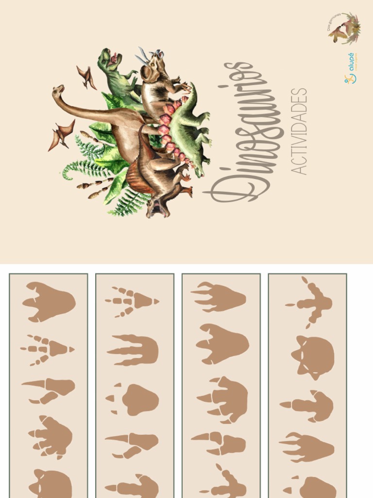Imprimibles Dinosaurios Pdf
