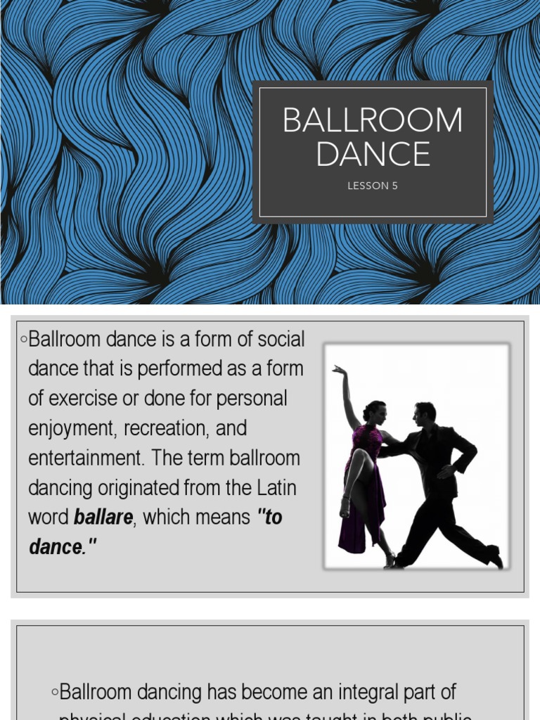 Ballroom And Hiphop Dance Pe Grade 12 Download Free Pdf Ballroom