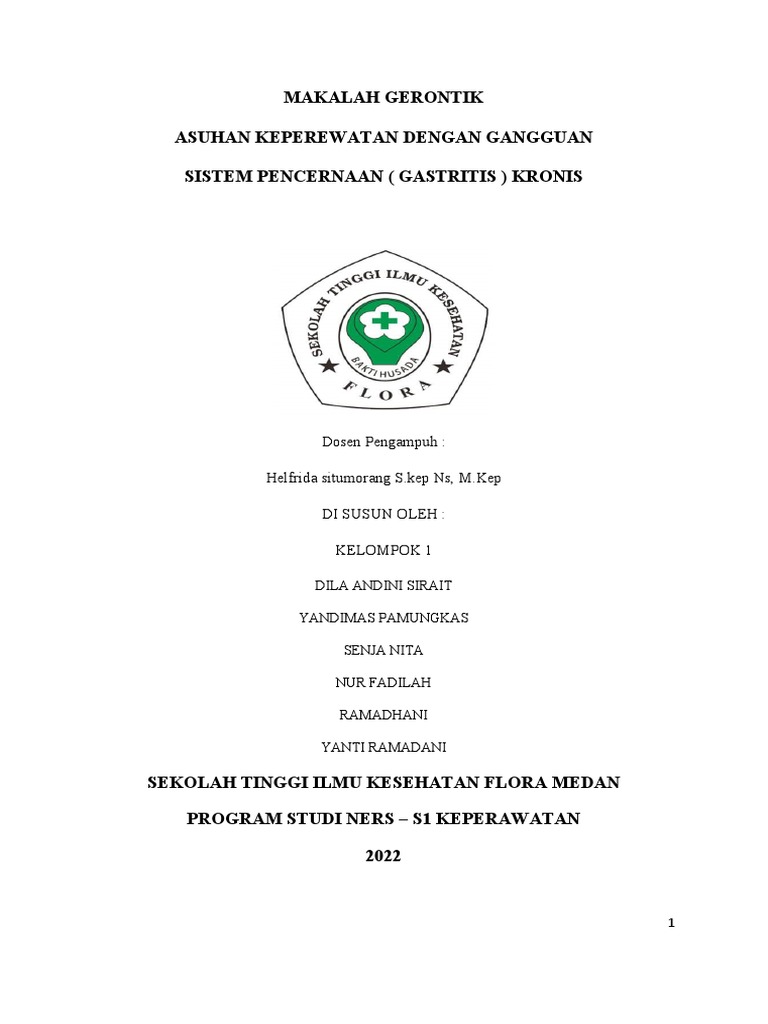 Askep Lansia KEP GERONTIK | PDF
