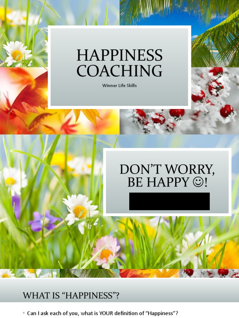 Happiness Coaching New | PDF | Happiness | Feeling