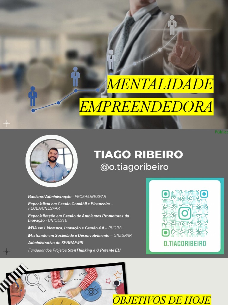 Mentalidade Empreendedora | PDF | Empreendedorismo | Business