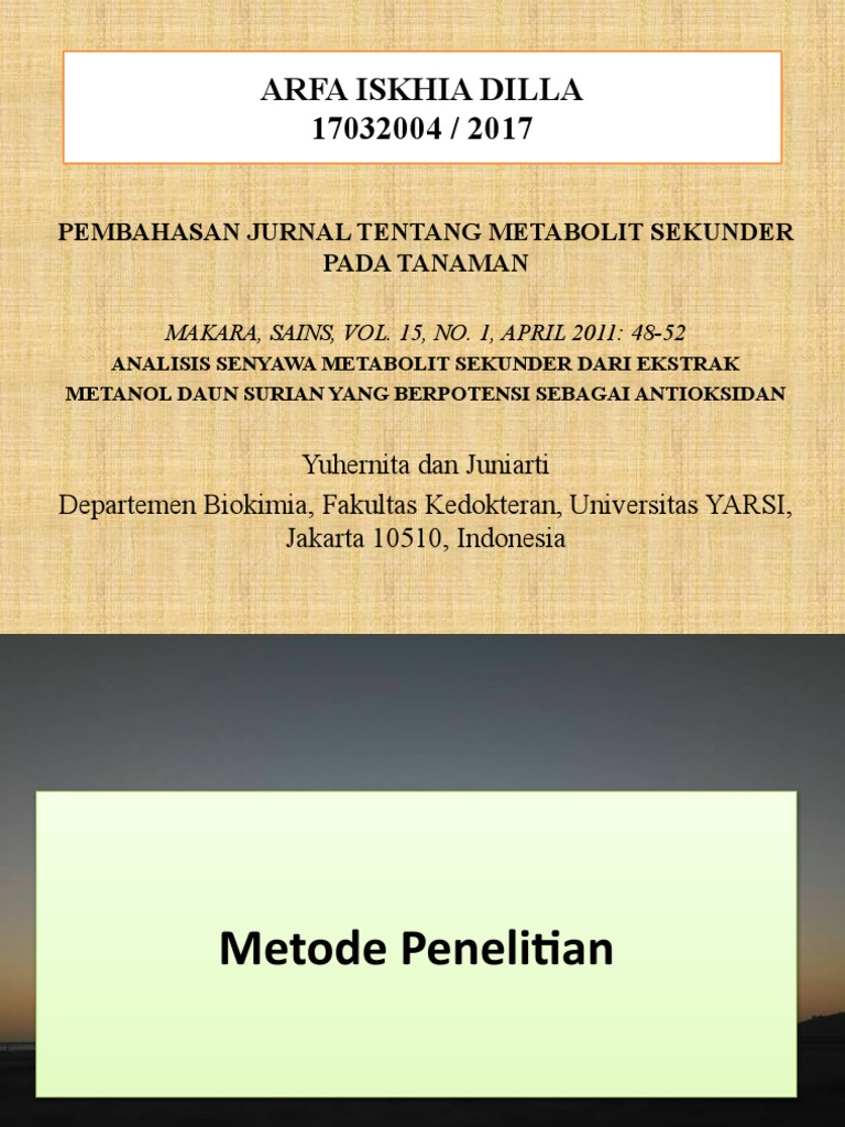 Arfa Iskhia Dilla | PDF