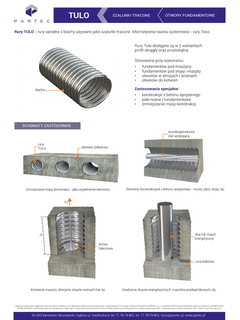 Partec - Rury Tulo | PDF