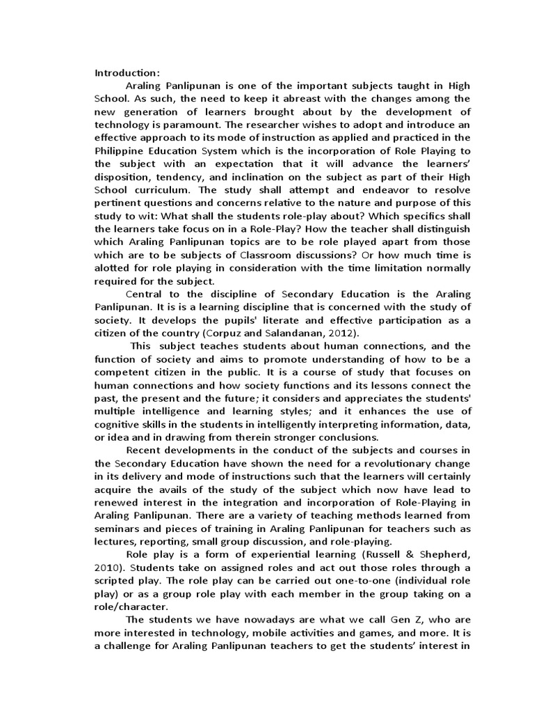 Introduction | PDF | Teaching Method | Learning