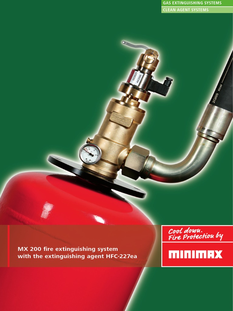 MX-200-Fire-Extinguishing-Systems | PDF | Gases | Fires