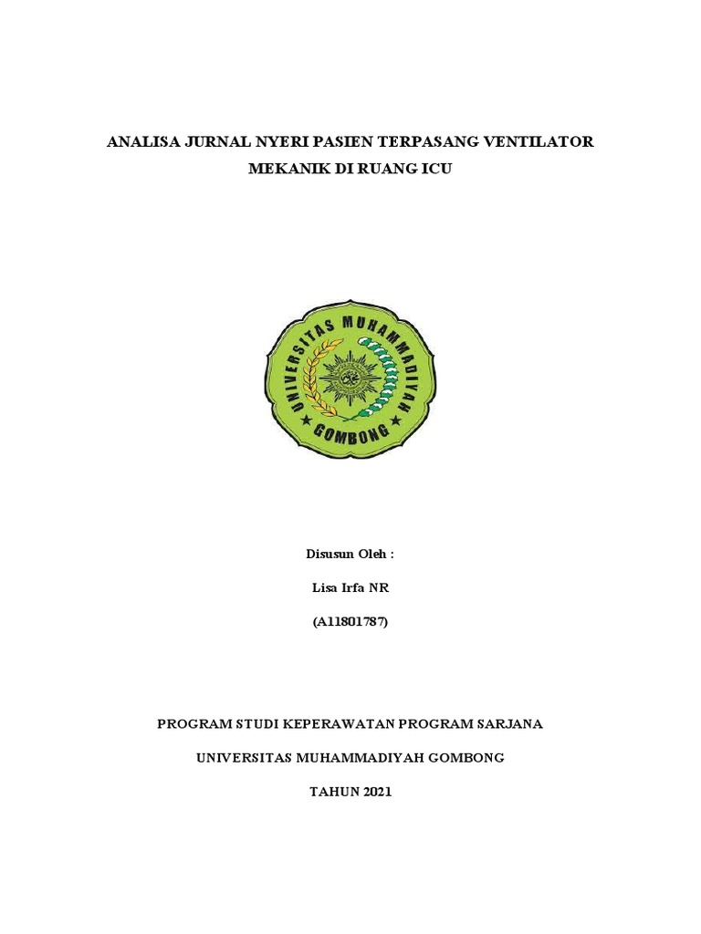Lisa Irf - A11801787 - Analisa Jurnal Kritis (Uas) | PDF