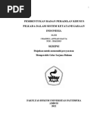 Pedoman Penulisan Tesis UGM | PDF