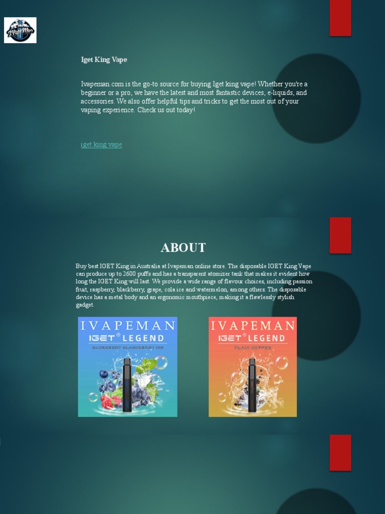 Iget King Vape | PDF