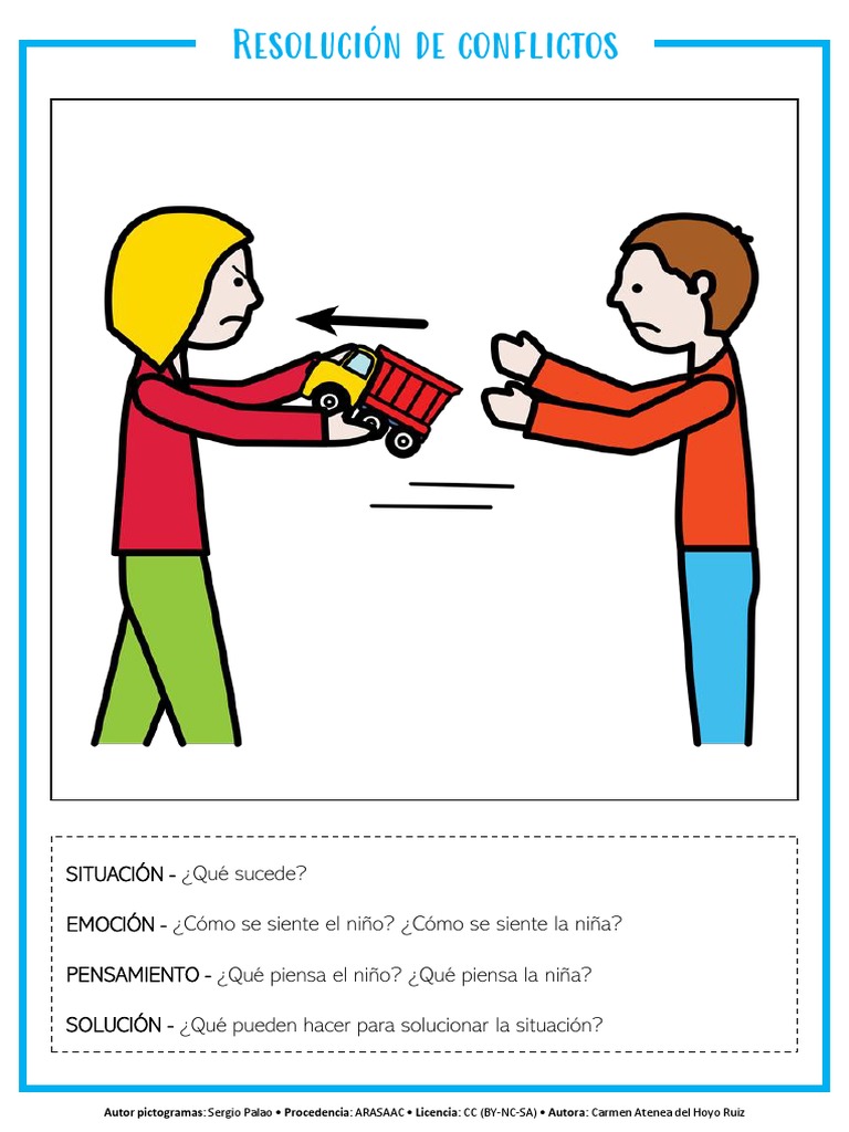 Resolución de Conflictos en Niños | PDF