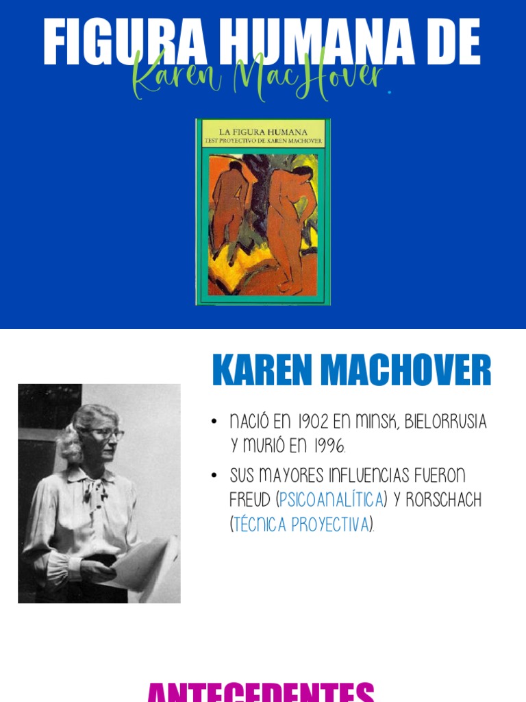 La Figura Humana Test Proyectivo de Karen Machover | PDF