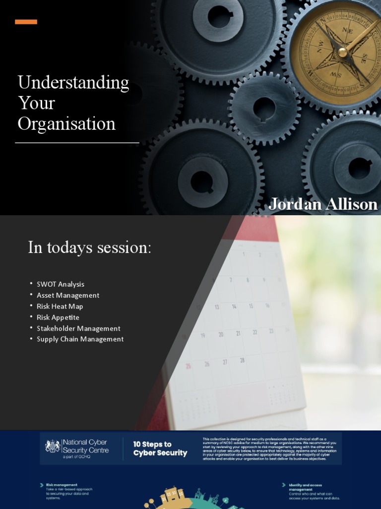 Understanding Your Organisation | PDF | Risk | Computer Security