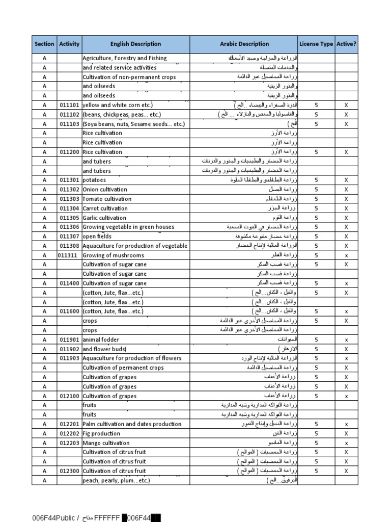 Isic Sheet - Ksa | PDF
