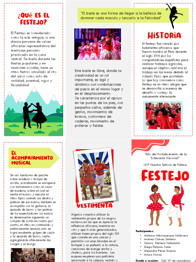 Festejo Triptico | PDF