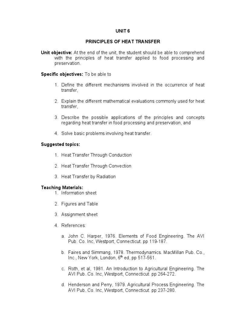 6 Heat Transfer | PDF | Electromagnetic Radiation | Heat Transfer
