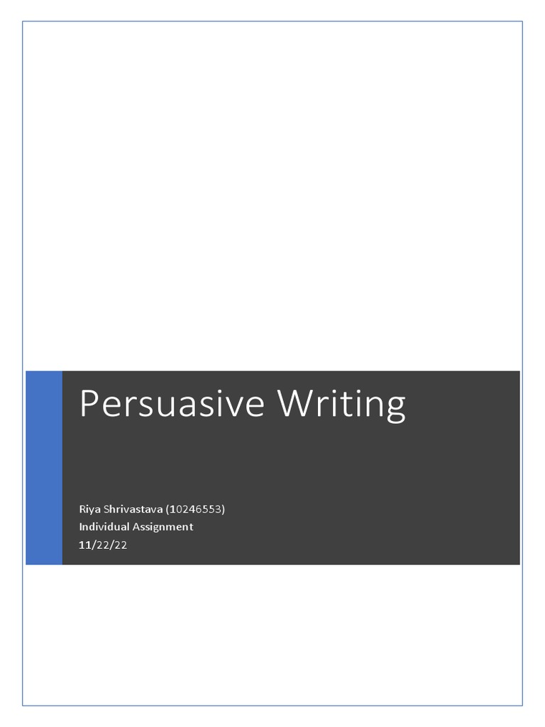 PW Individual Assignment 1 - Final | PDF | Economies | Marketing