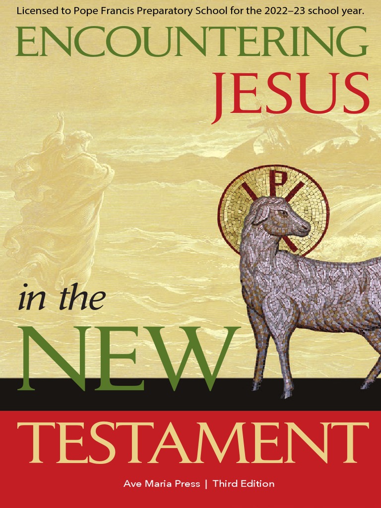 Encountering Jesus ST 3rd ED (PFPS22-23) | PDF | Jesus | Saint Peter