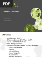 GAMP 5 For GXP Compliant Computerized Systems | PDF | Risk Management | Verification And Validation