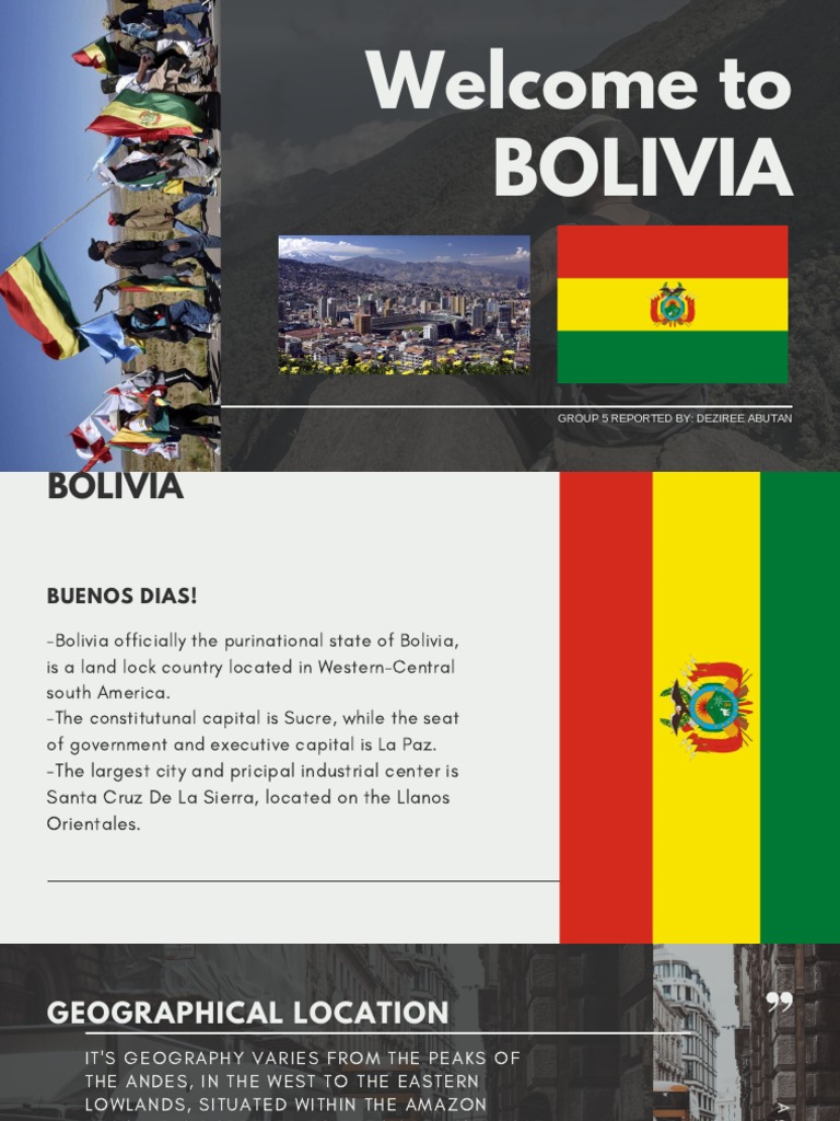 Welcome To BOLIVIA | PDF | Bolivia | Foods