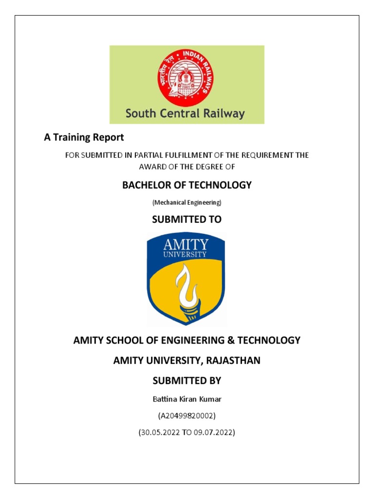 SCR Training Report | PDF