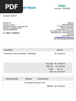 Example of Gojek Invoice | PDF | Jakarta