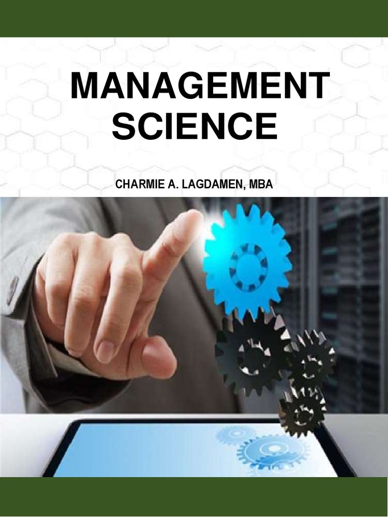 Management Science | PDF | Science | Conceptual Model Management Science | PDF | Science | Conceptual Model