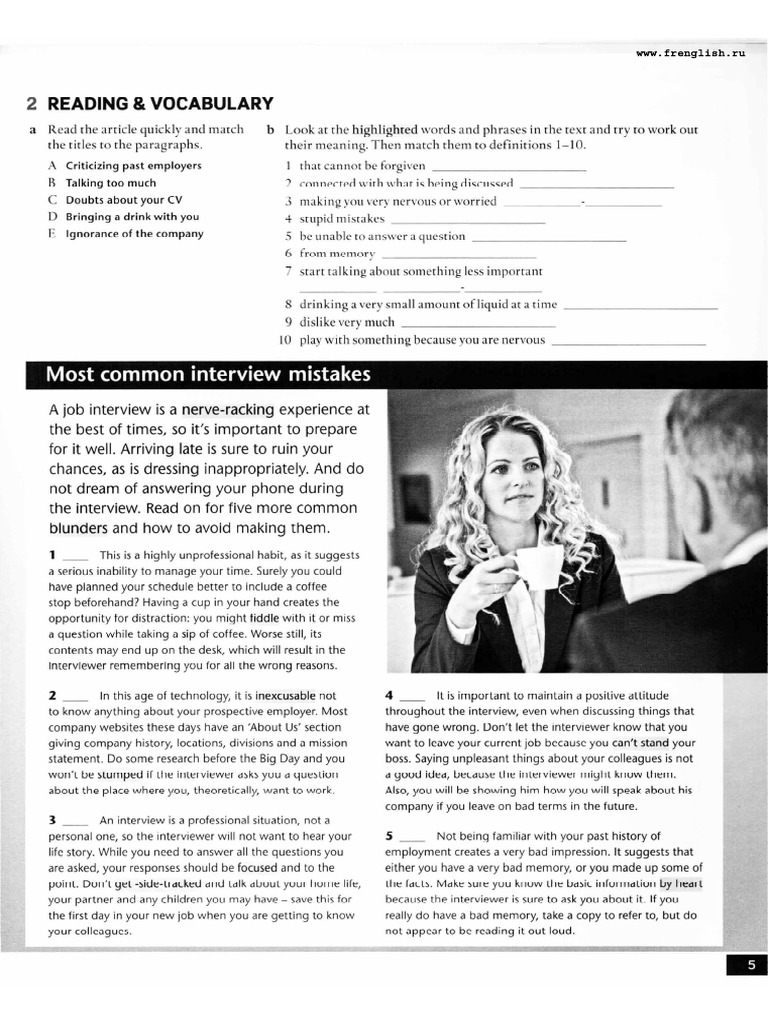 Reading Practice 5 Upp Int | PDF