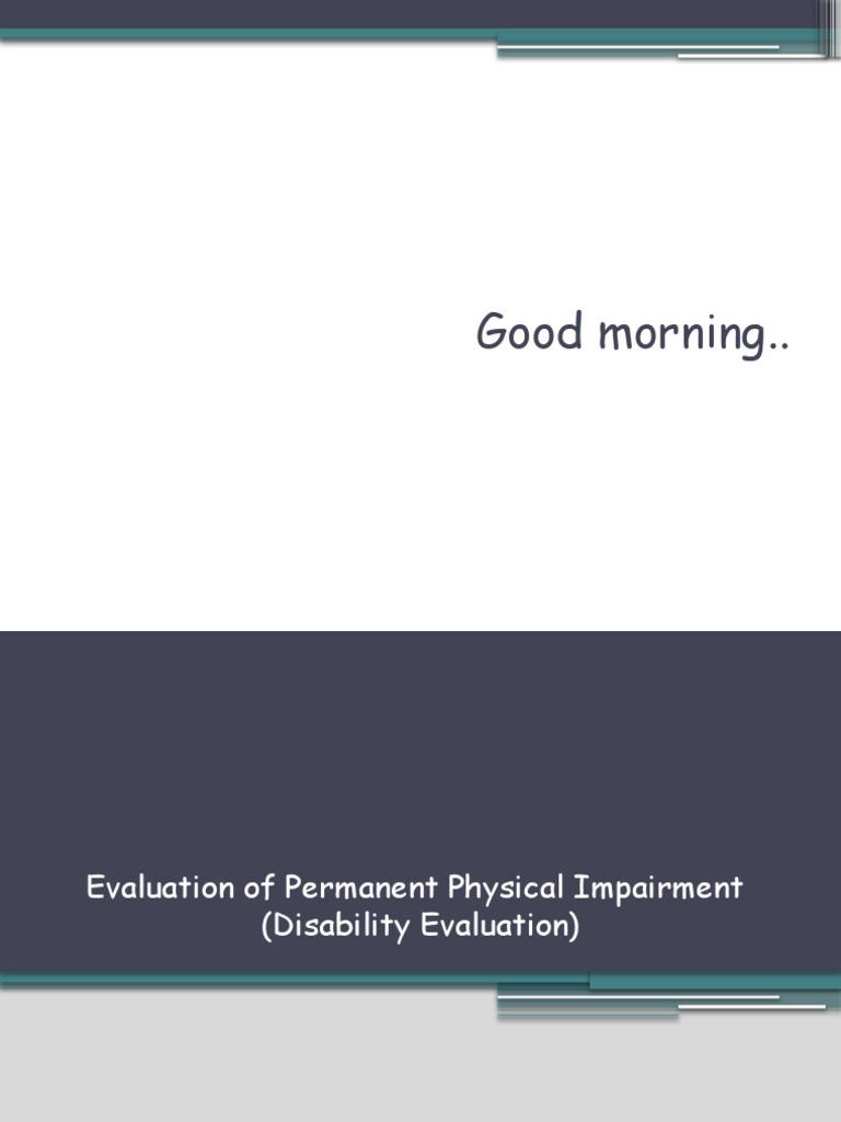 Upper Limb Disability Evaluation Guide | PDF | Disability | Anatomical ...