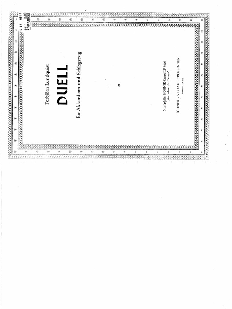 Lundquist Duell | PDF
