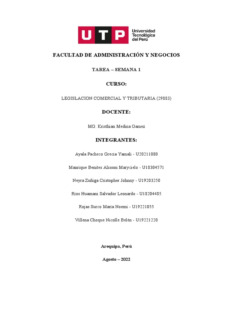 Tarea S03 | PDF | Justicia | Crimen y violencia