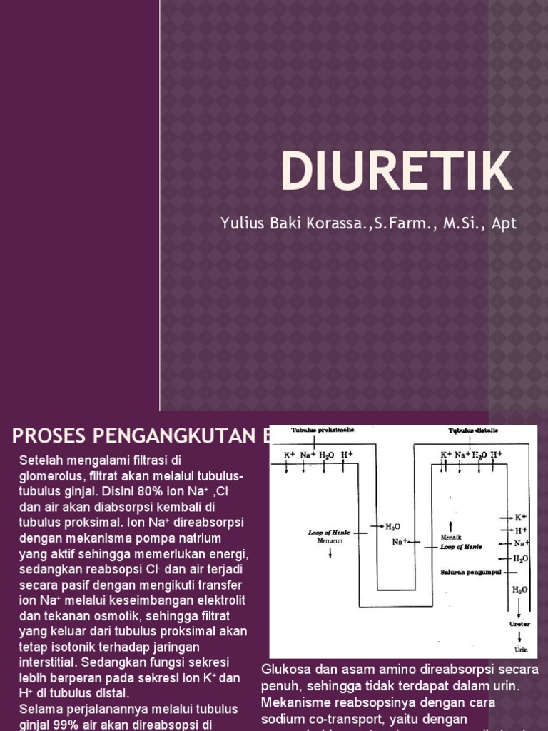 Obat-Obat Diuretik | PDF