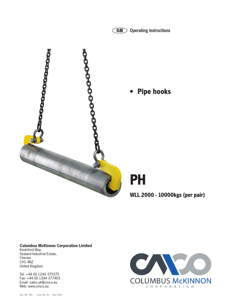 PH Pipe Hook | Download Free PDF | Manufactured Goods