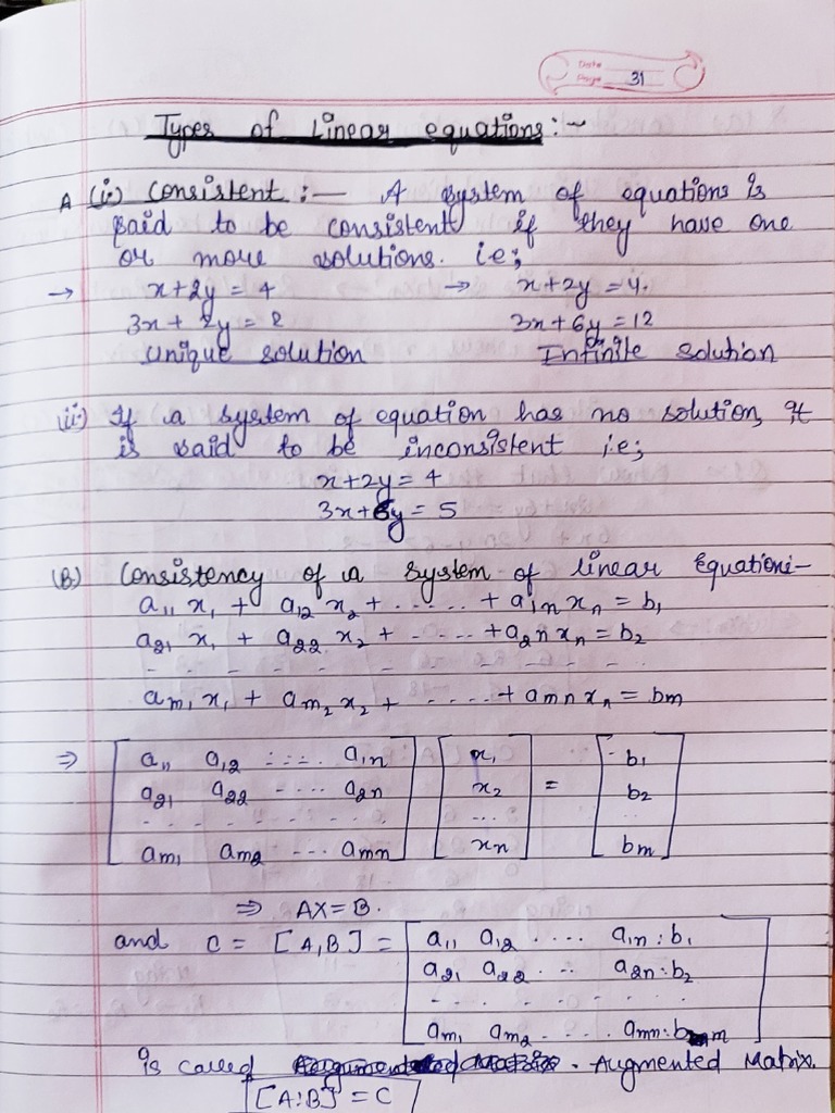 Types of Equation | PDF