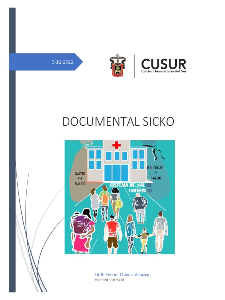 Documental Sicko | PDF | Cuidado de la salud | Hospital