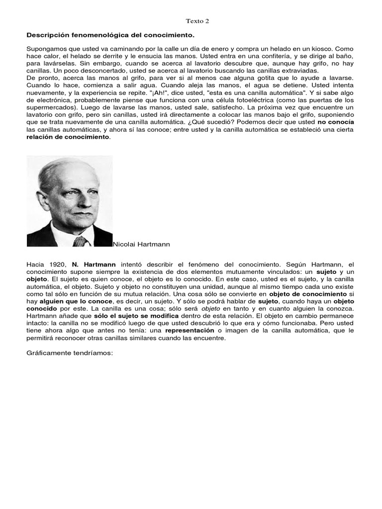 Textos Unidad 2 | PDF | Platón | Conocimiento