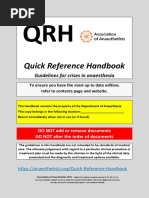 AAGBI Quick Reference Handbook for Anaesthesia | PDF | Anesthesia ...
