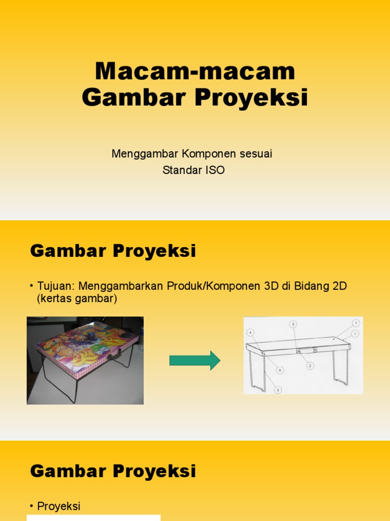 Gambar Proyeksi | PDF