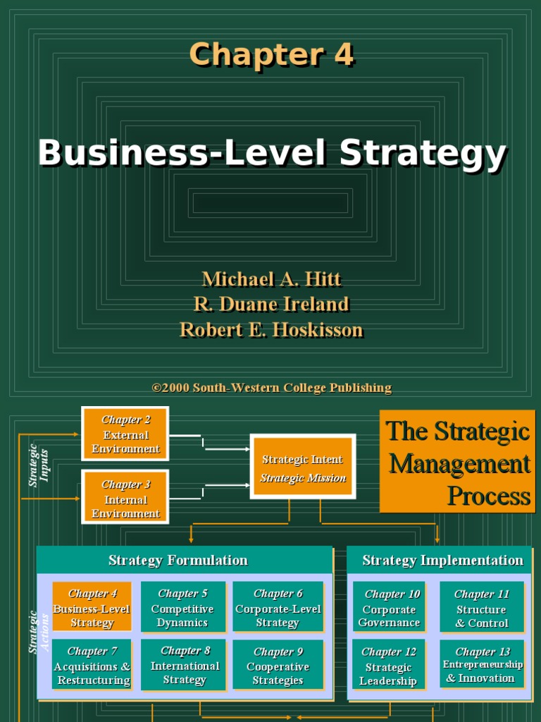 Business Level Strategy | PDF