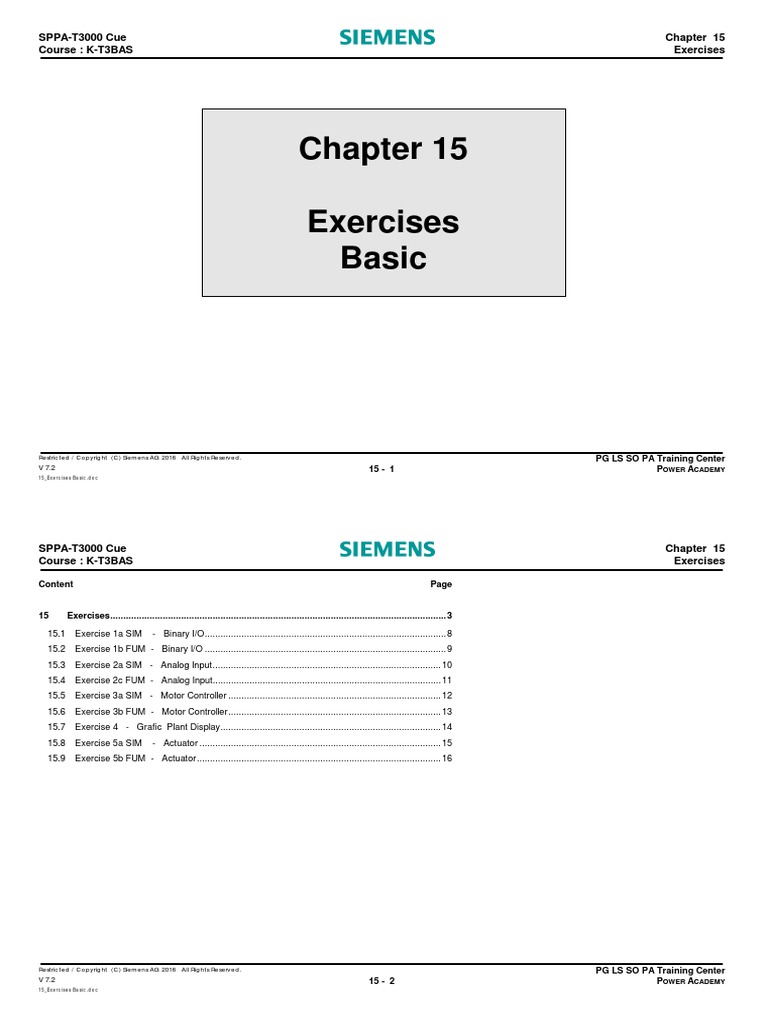 15 Exercises Basic | PDF | Input/Output | Pump 15 Exercises Basic | PDF | Input/Output | Pump