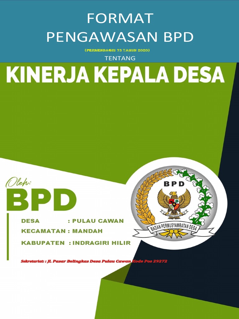 Format Pengawasan BPD | PDF