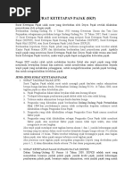 Pengertian SKPKBT dan Sanksinya | PDF
